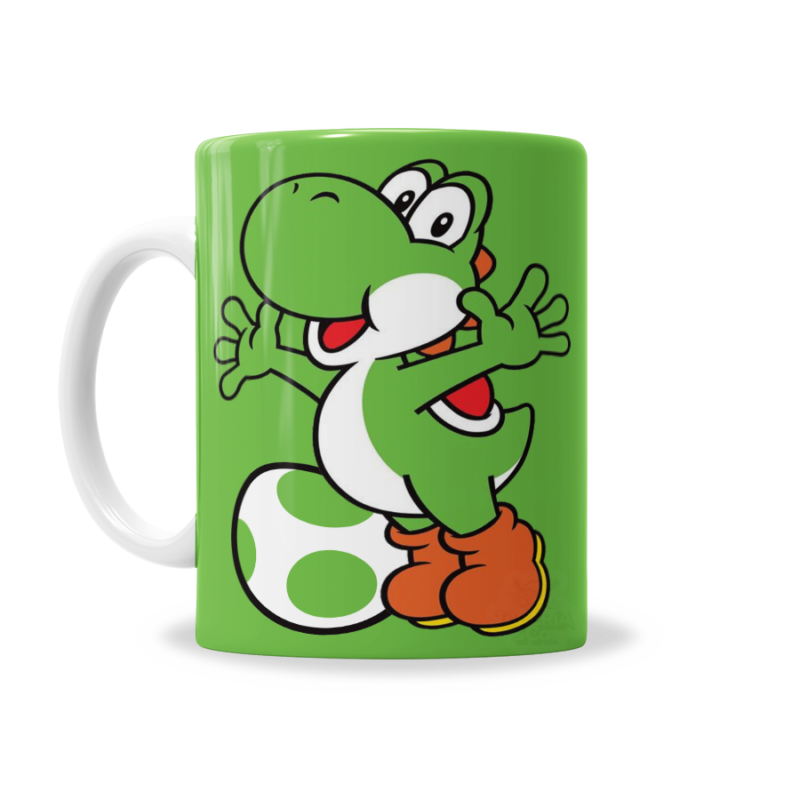 Tazas | Mario Bros Yoshi Dino Verde – Tacería &Co.